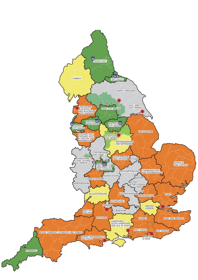 Devolution: LGC's map updated – Whitehall and rows hit plans