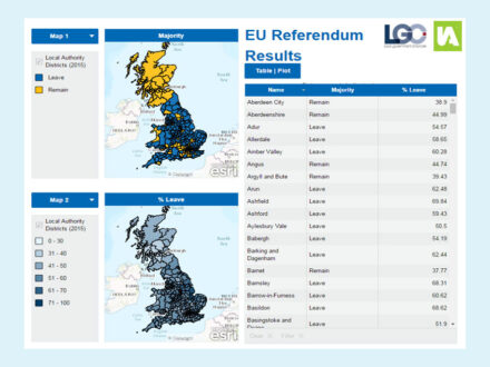Brexit: Interactive Map | Local Government Chronicle (LGC)