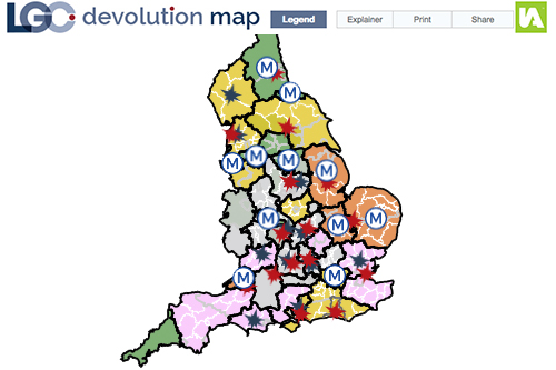 Your guide to the LGC interactive devo map | Local Government Chronicle ...