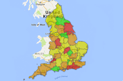 Mapped: First ratings of all 44 STPs | Local Government Chronicle (LGC)