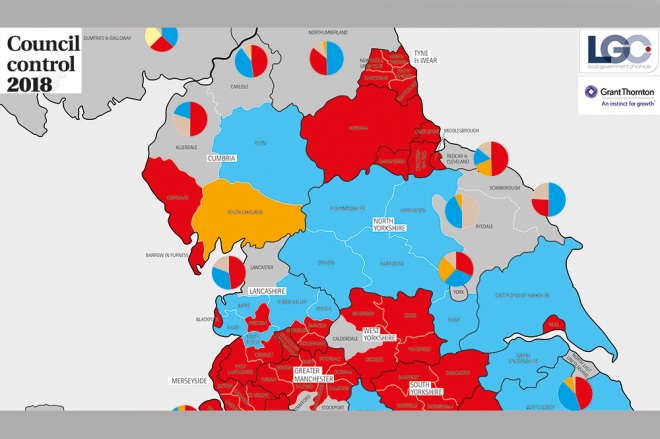 Council control 2018 | Local Government Chronicle (LGC)
