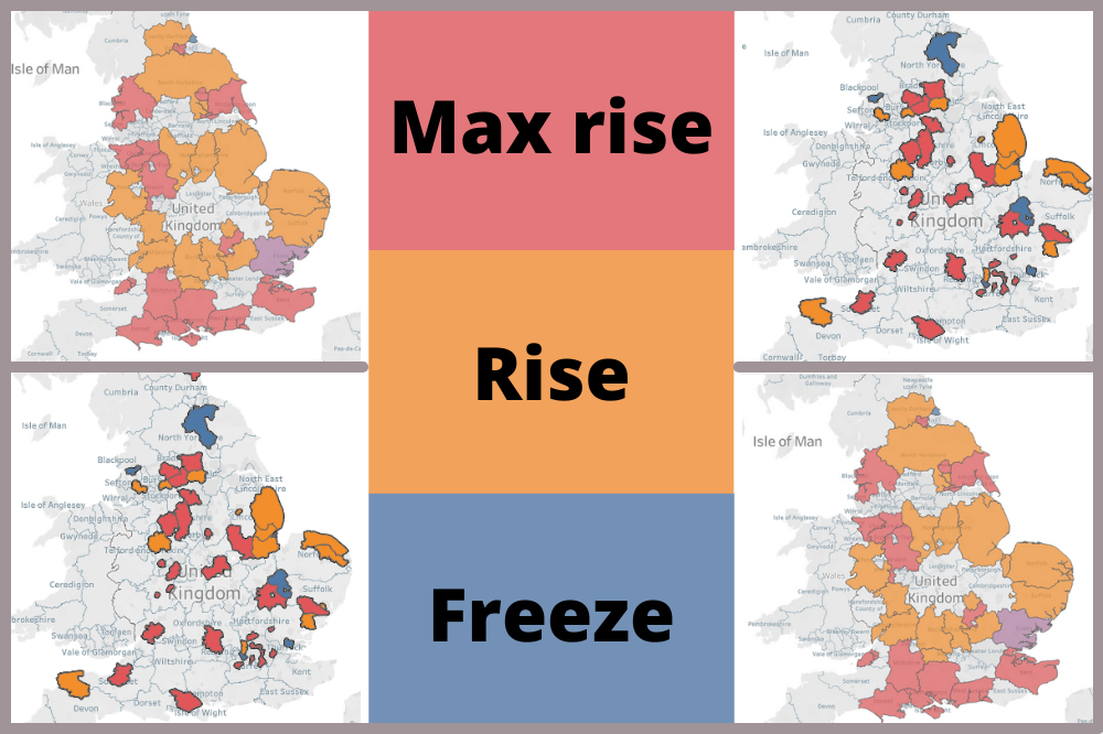 Exclusive: More than nine in 10 plan inflation-busting council tax ...