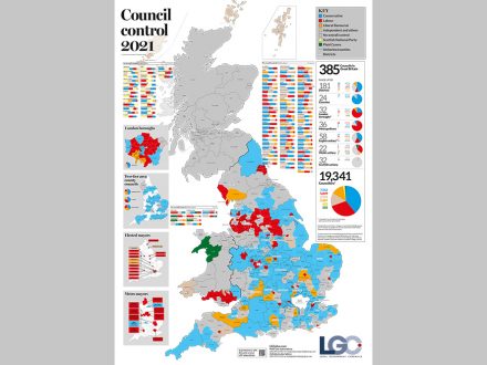 Council control 2021 | Local Government Chronicle (LGC)