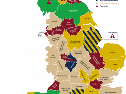 LGC map reveals emerging devolution plans | Local Government Chronicle ...