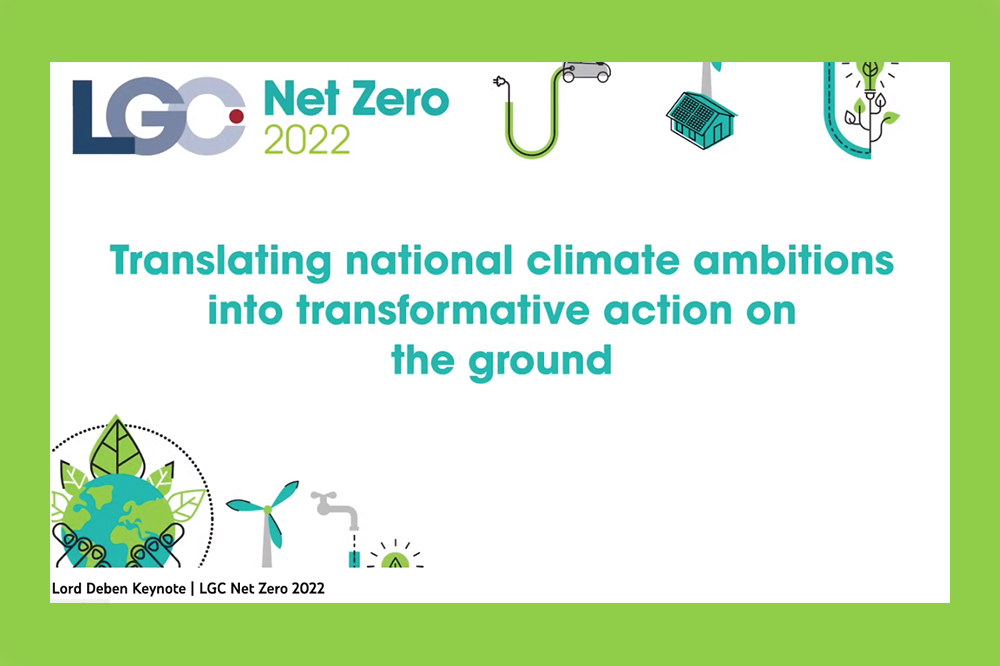 Translating national climate ambitions into transformative action on the ground | Local ...