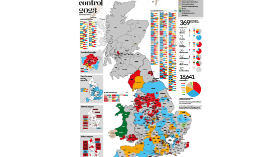 The LGC Council Control Map 2023 | Local Government Chronicle (LGC)