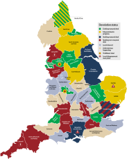 Devolution map: Where are deals progressing? | Local Government ...
