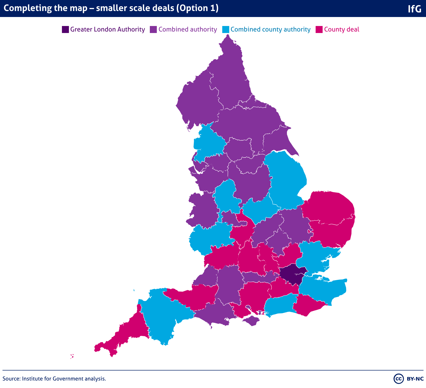 IfG: Ministers must be bold to complete devo map | Local Government ...