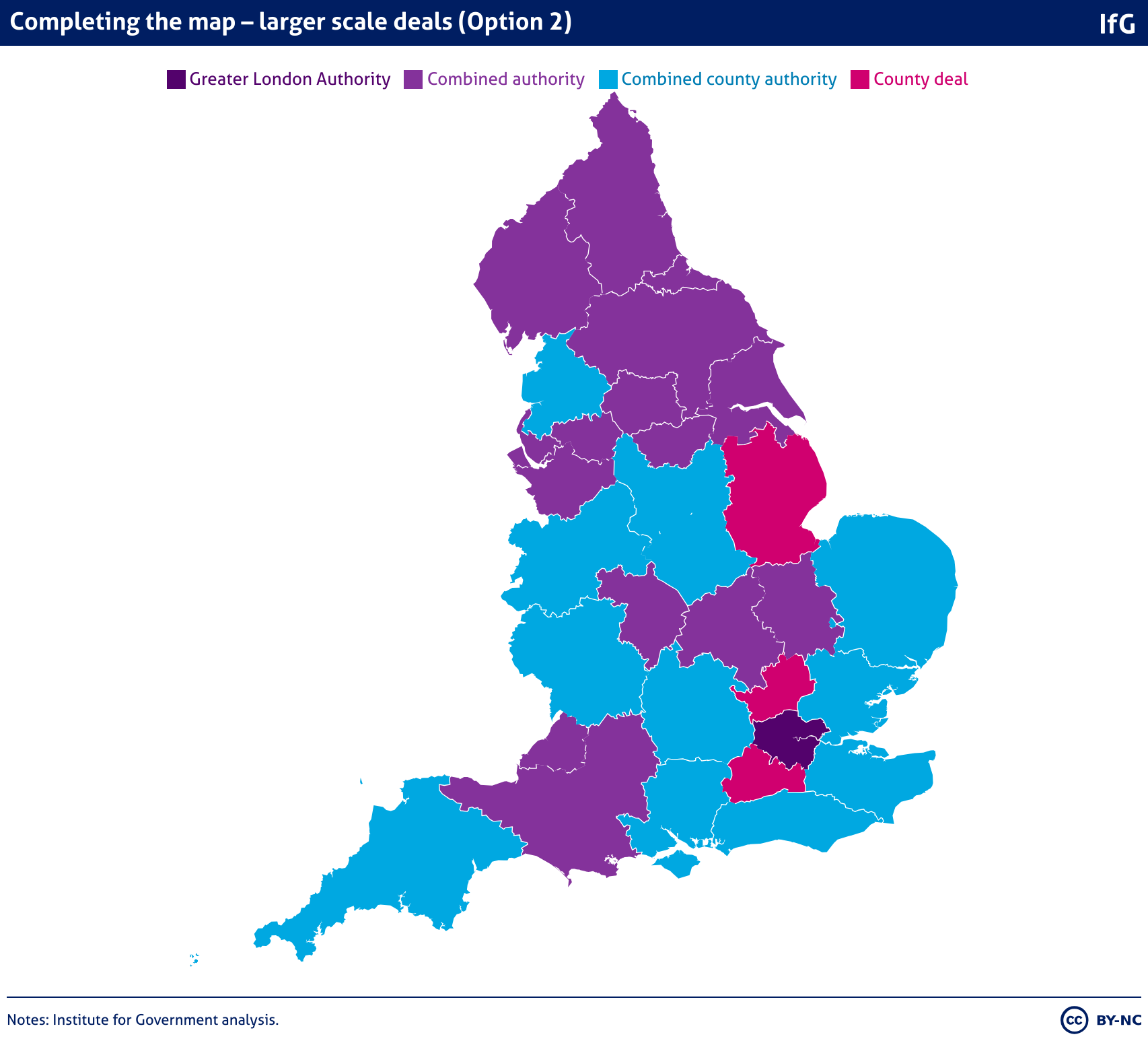 IfG: Ministers must be bold to complete devo map | Local Government Chronicle (LGC)