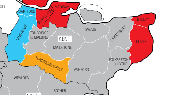 Kent and Medway could be split into four unitaries | Local Government ...