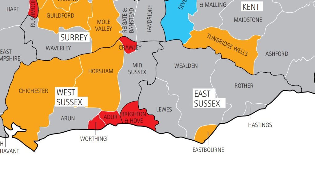 Sussex upper tiers agree joint bid for devo priority programme | Local ...
