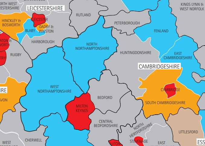 South Midlands devolution plans split region | Local Government Chronicle (LGC)