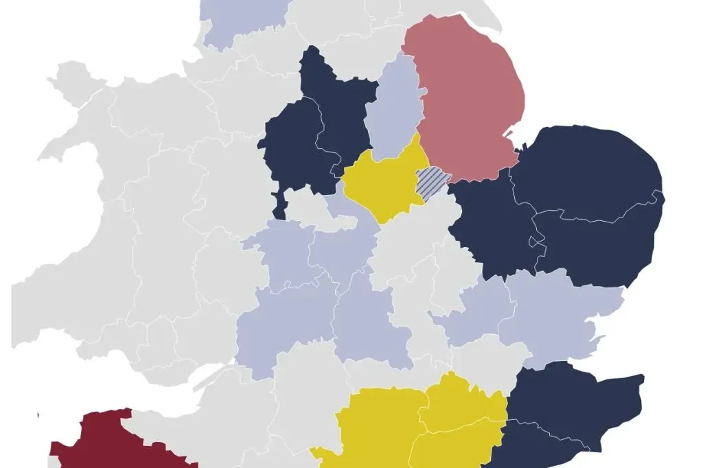 Reorganisation map: How discussions are progressing | Local Government ...