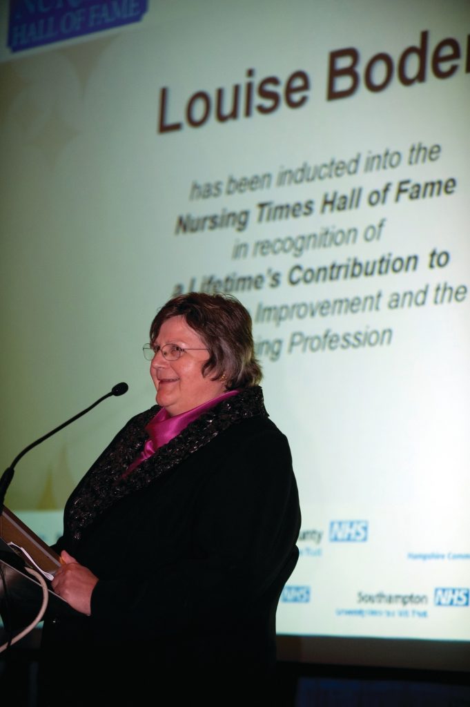 Louise Boden - Lifetime Achievement Award | Nursing Times