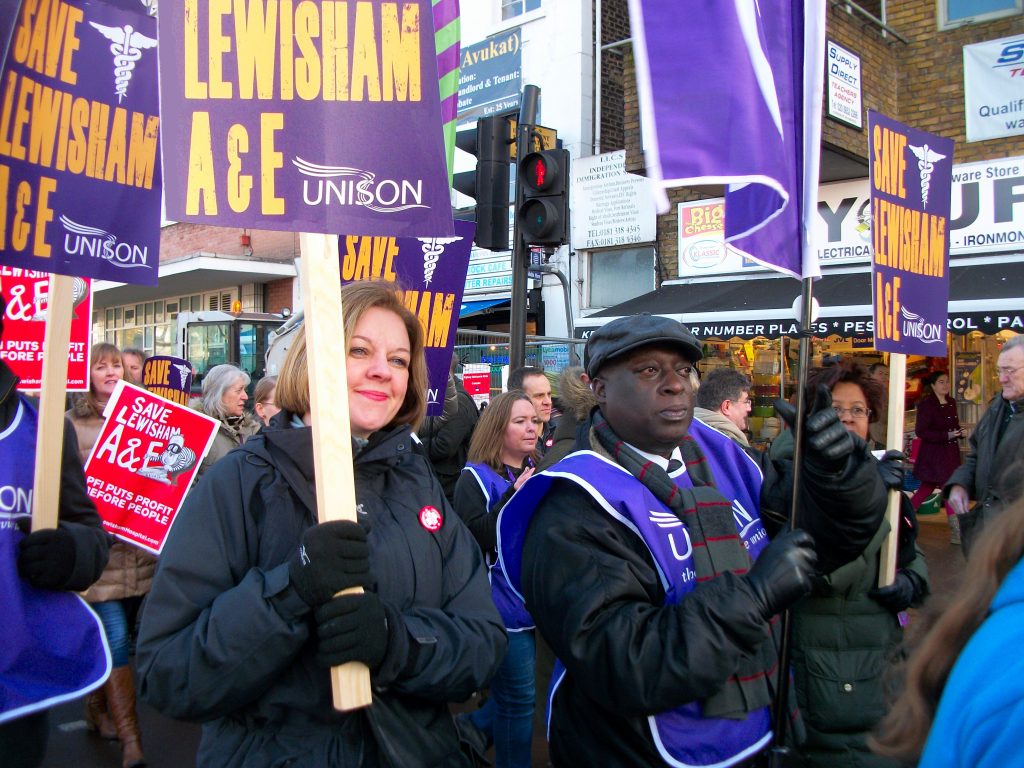 Nurses join thousands in march against 'insane' A&E plan | Nursing Times