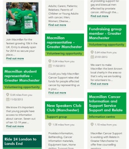 'In your area' - find local Macmillan services | Nursing Times