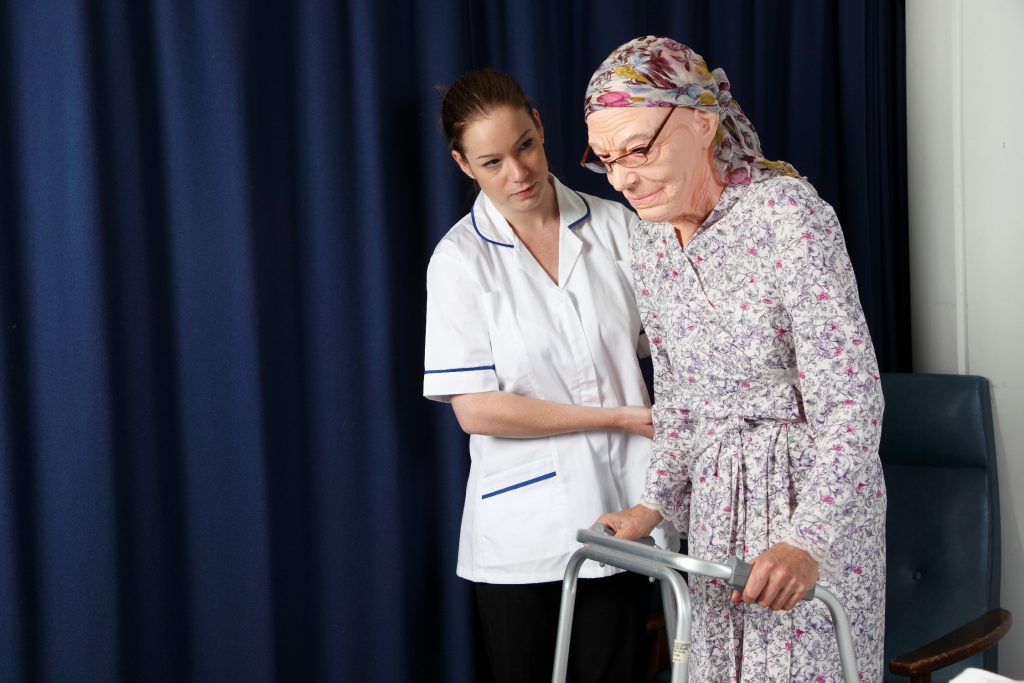 University tutors wear masks to aid nurse training | Nursing Times