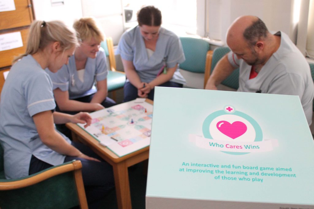 Teesside nurses turn caring into competition with board game | Nursing ...