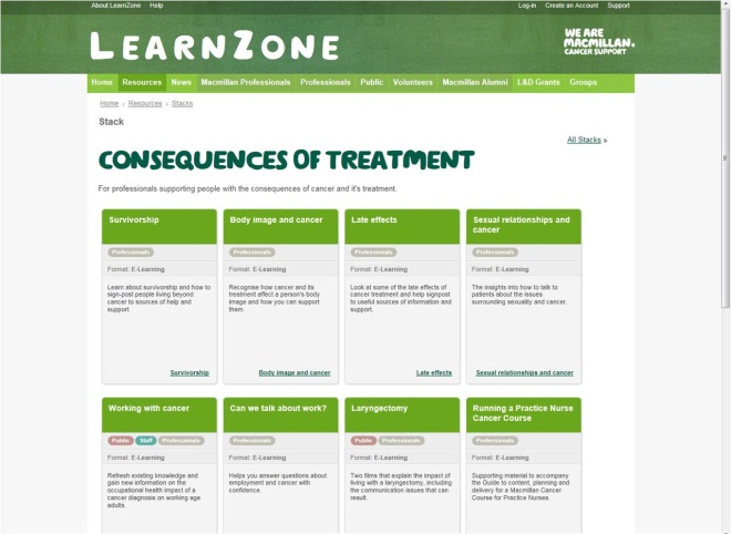 LearnZone for cancer e-learning | Nursing Times