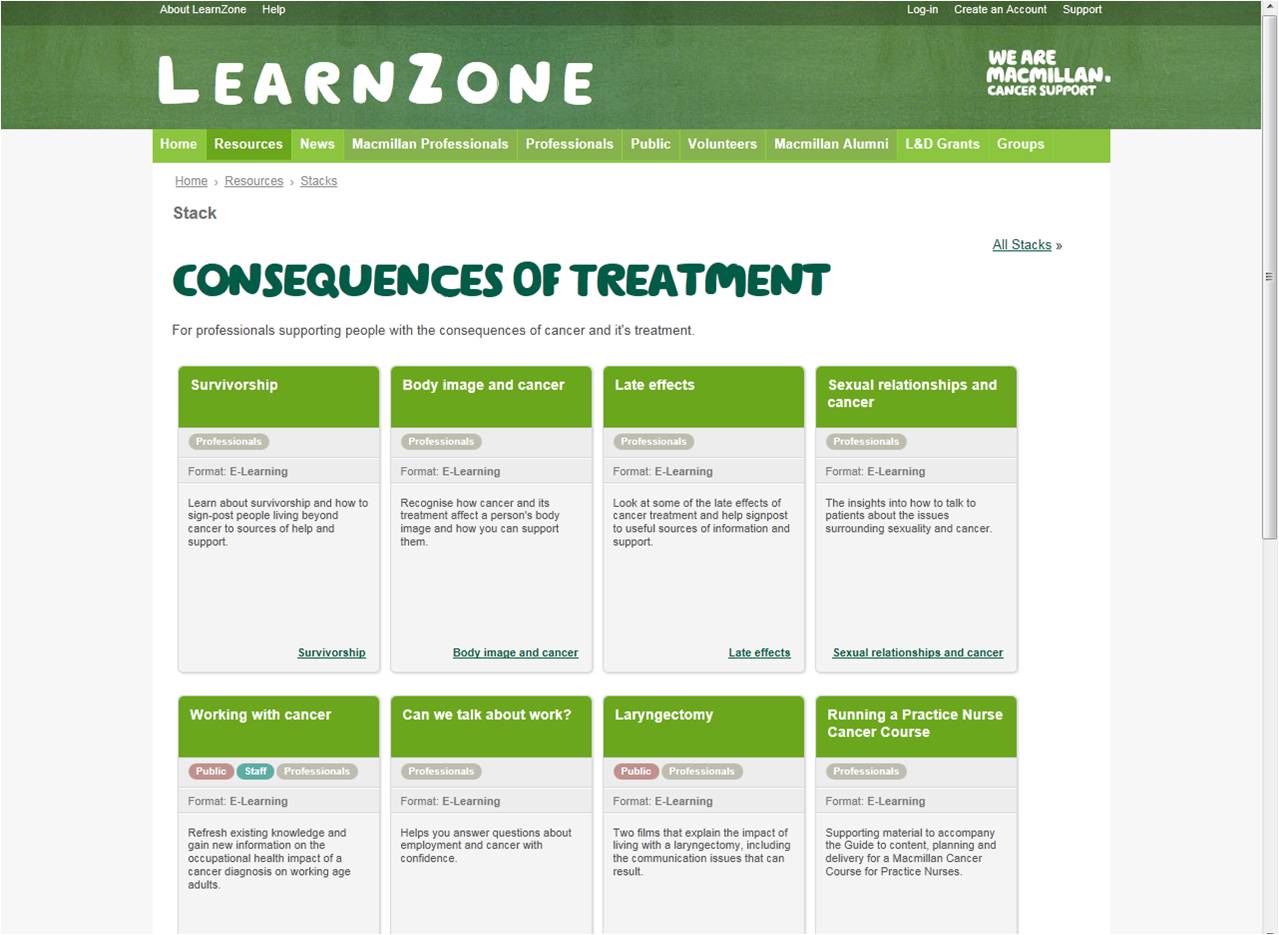 LearnZone for cancer e-learning | Nursing Times