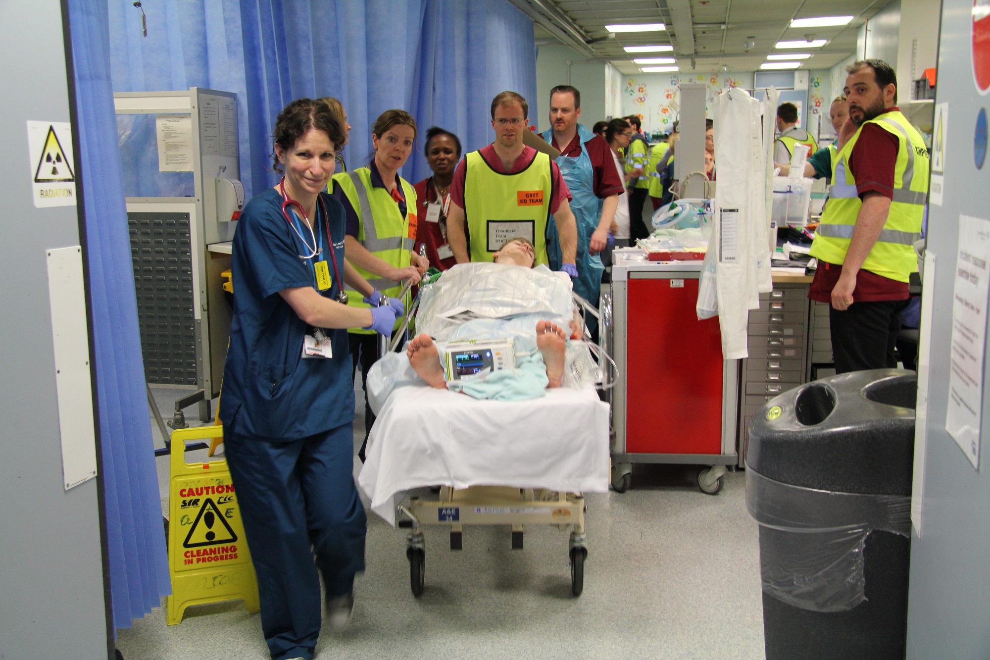 Nurses take part in major emergency planning exercise