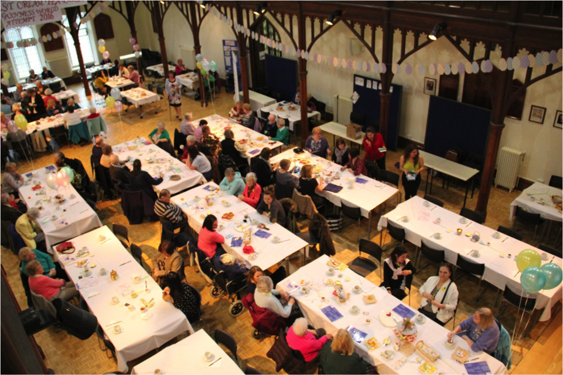 Students raise nutrition and hydration awareness with giant tea party ...