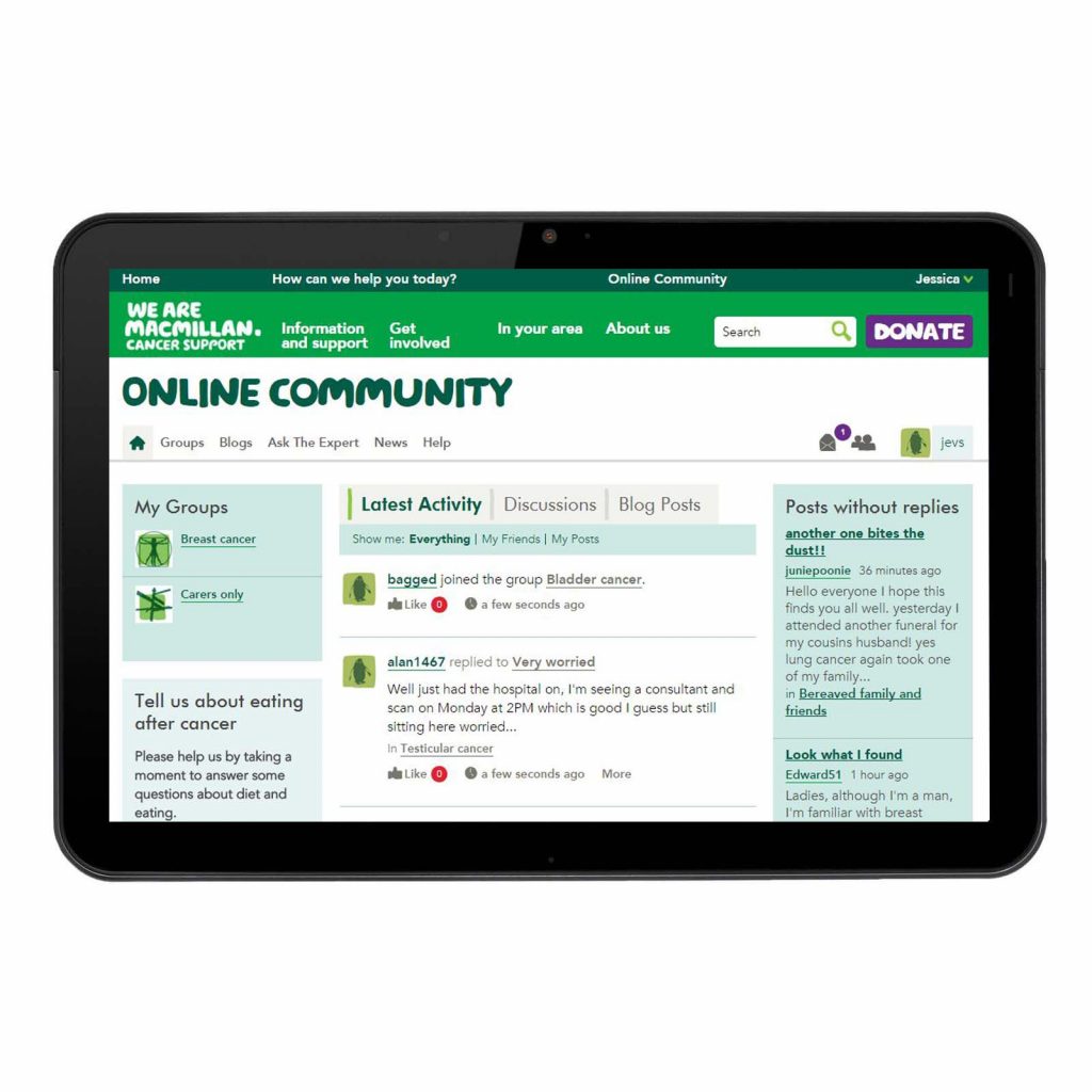 Macmillan's Online Community | Nursing Times