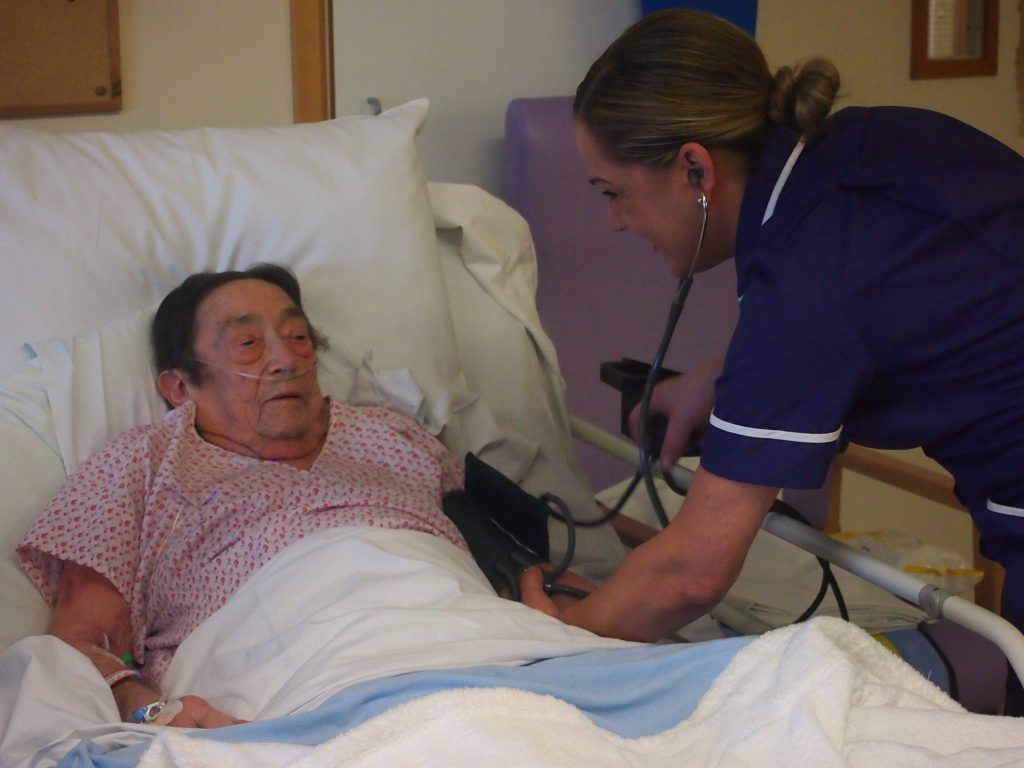 Weekly protected clinical ward time for matrons in Plymouth