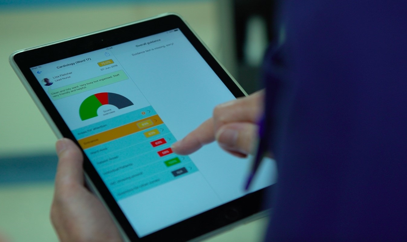 Hospital trust launches app for ‘paperless’ ward assessments