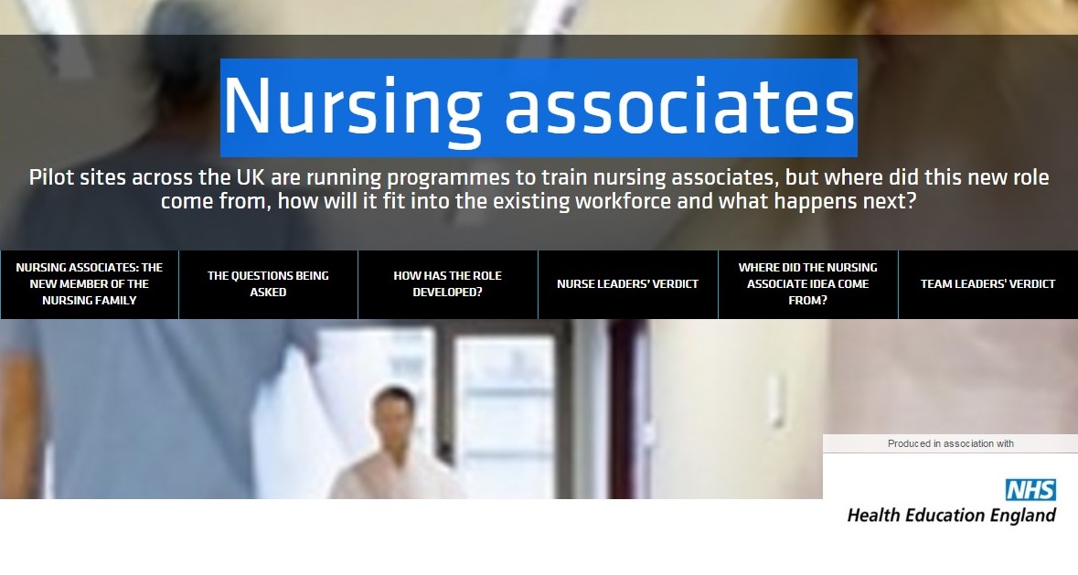 New website on nursing associate role launched | Nursing Times