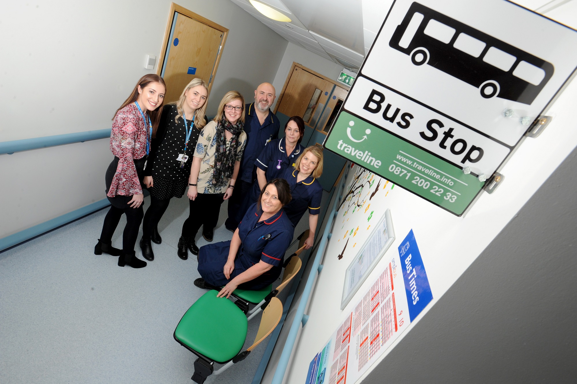 Replica bus stop installed by hospital to help dementia patients ...