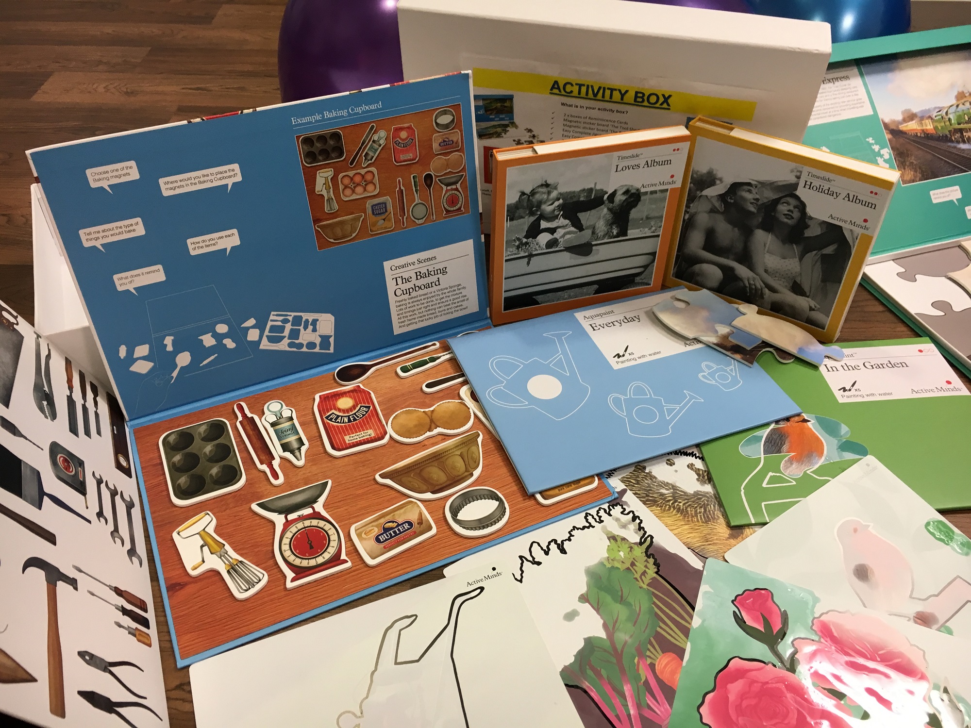 Activity boxes ‘fantastic conversation opener’ for older patients ...