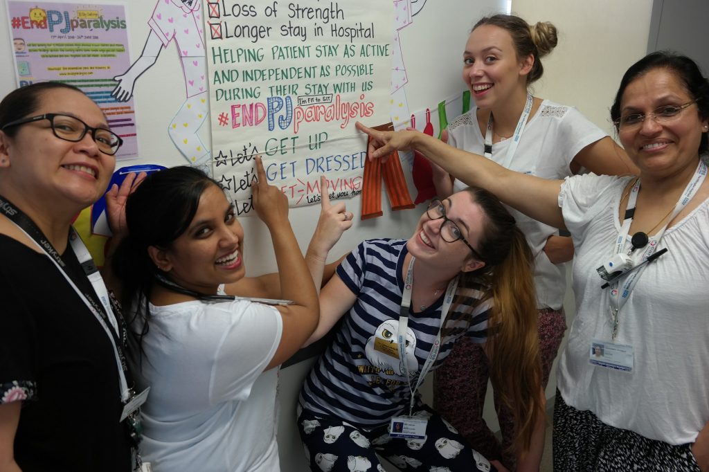 Week long pyjama ‘party’ comes to close for Hillingdon nurses | Nursing ...