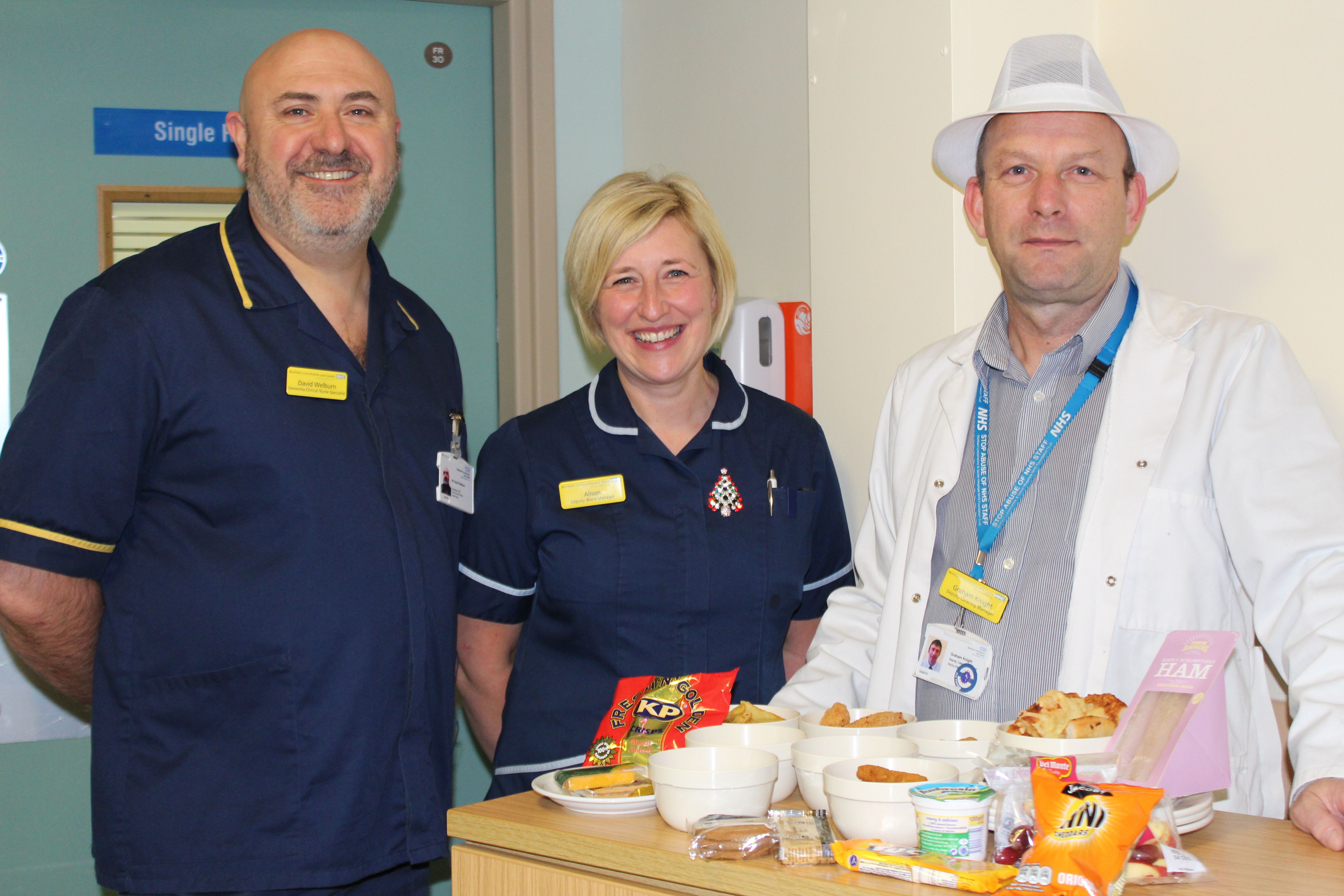 Nurses introduce 'finger food' menu for patients with dementia ...