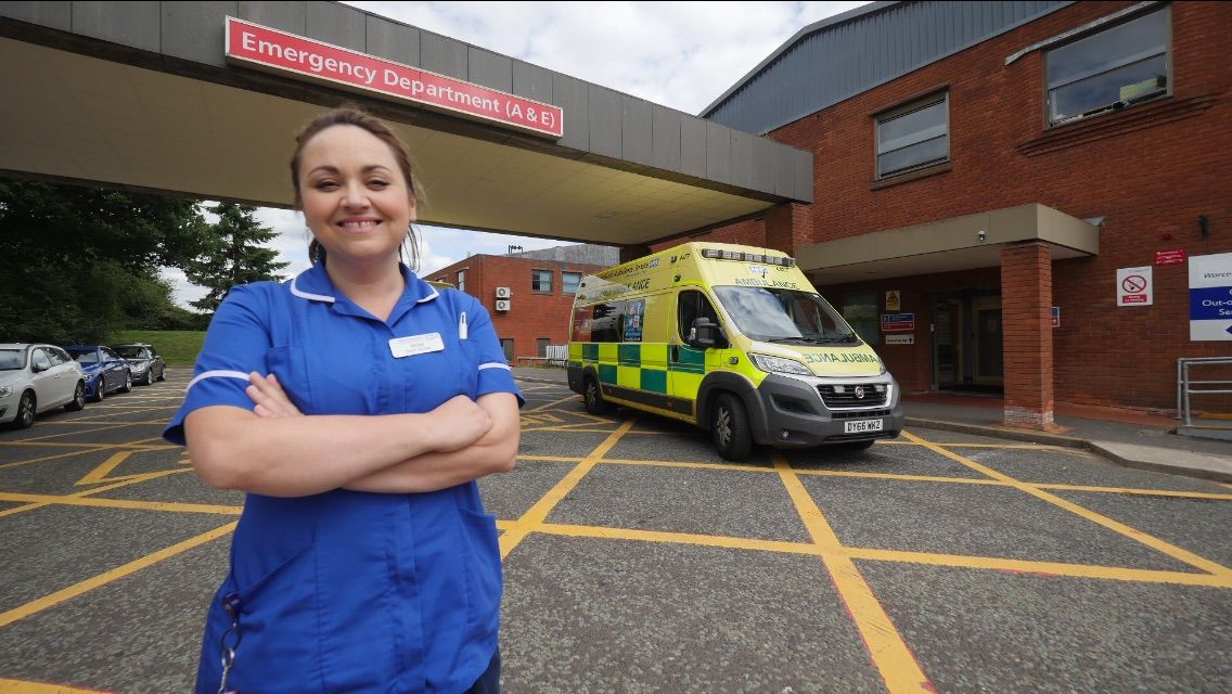Former Casualty TV actress becomes real-life A&E nurse | Nursing Times