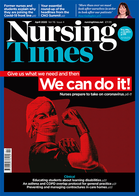 Digital Magazine: Nursing Times April 2020