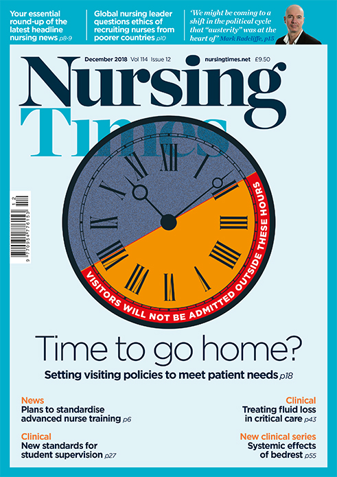 Digital Magazine Nursing Times December 2018