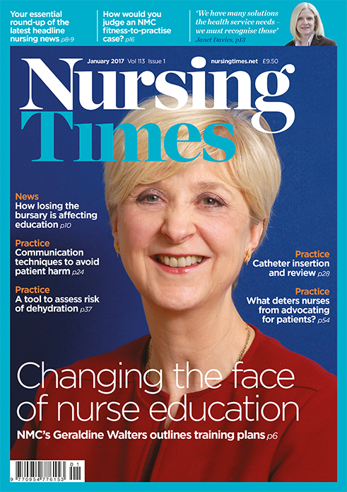 Digital Magazine: Nursing Times January 2017