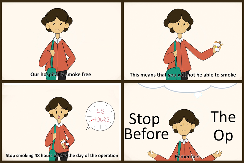 Using animation to improve patient information in a pre-operative ...