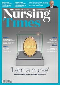 Digital Edition Archive | Nursing Times