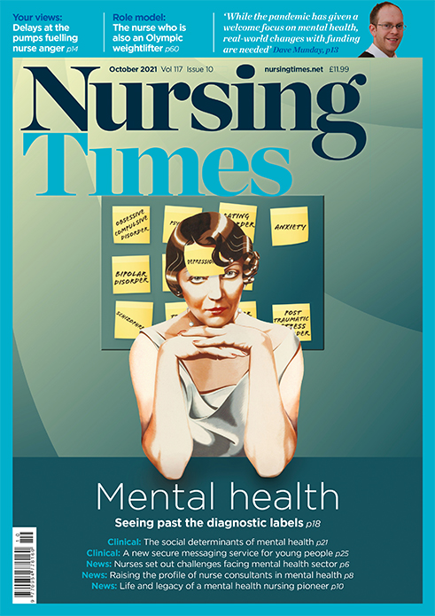 Digital Magazine: Nursing Times October 2021