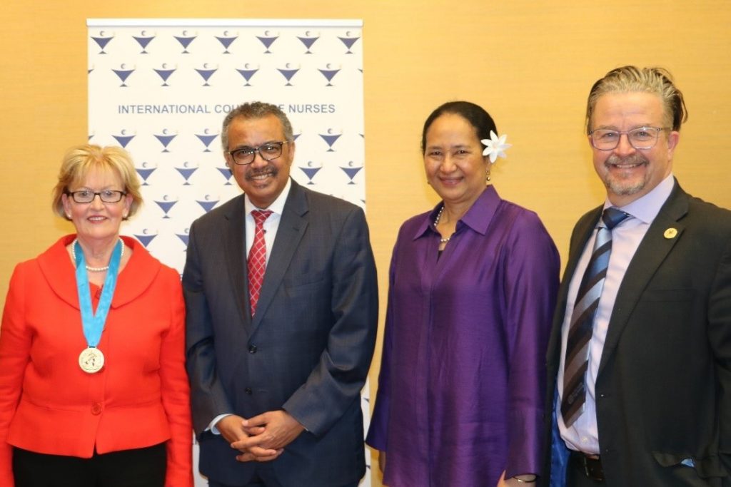 Prestigious leadership award presented to outgoing ICN president ...