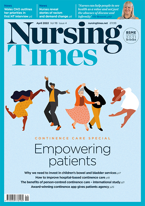 Digital Magazine: Nursing Times April 2022