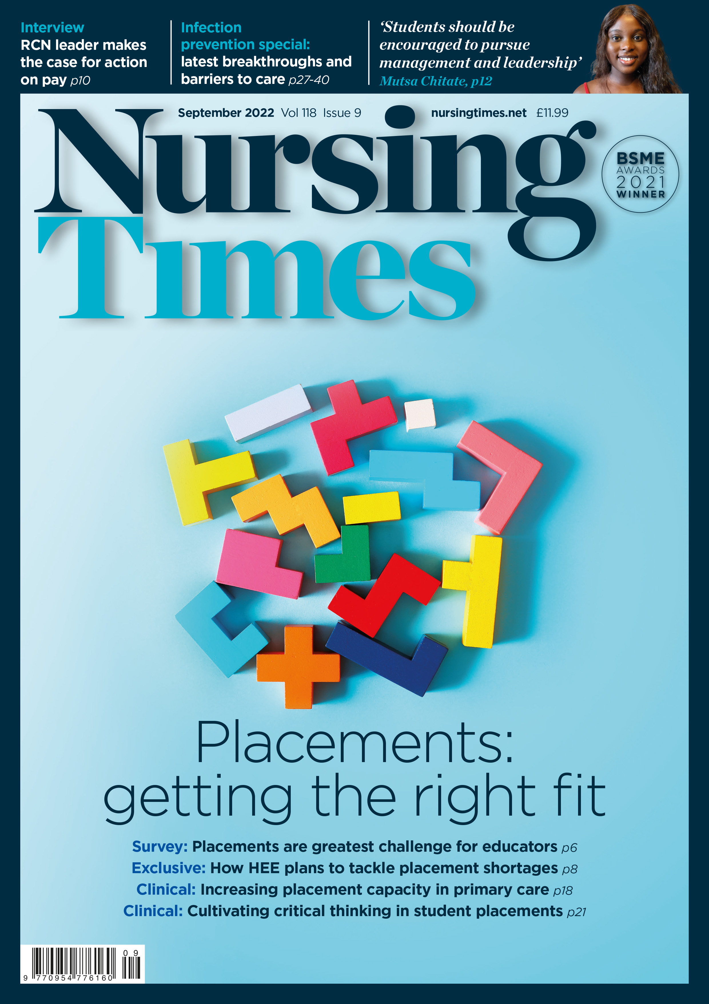 Digital Magazine: Nursing Times September 2022