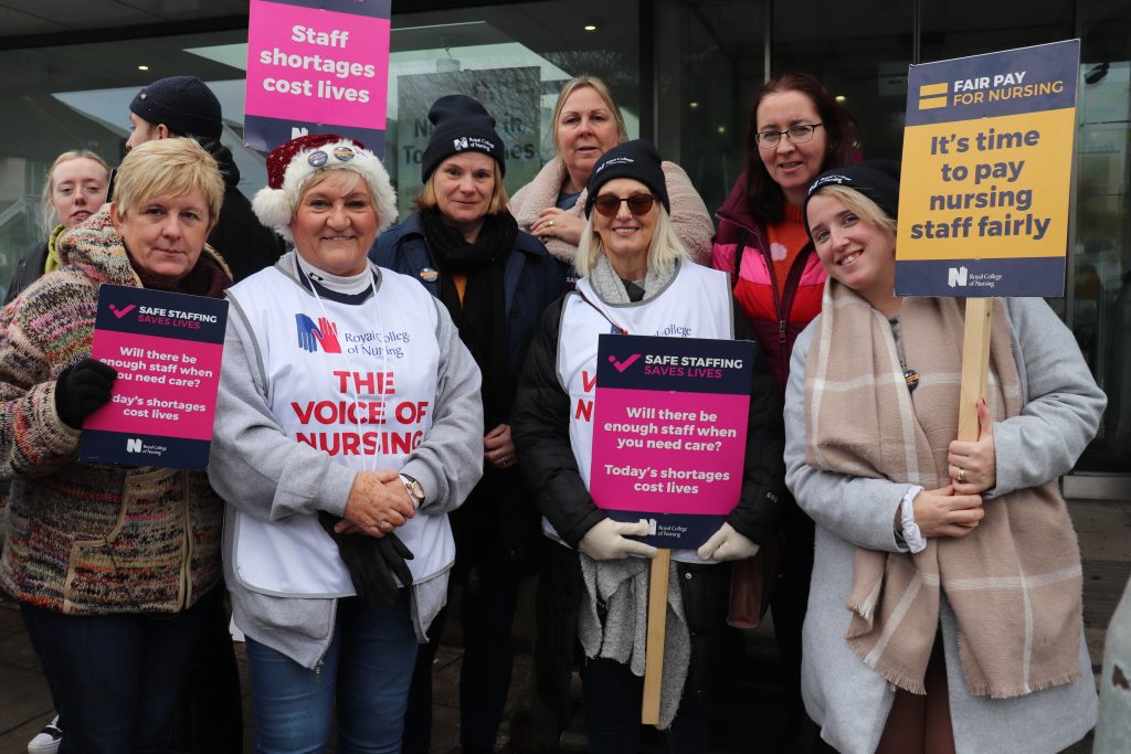 Nurses say they are striking for 'future generations' of nursing ...