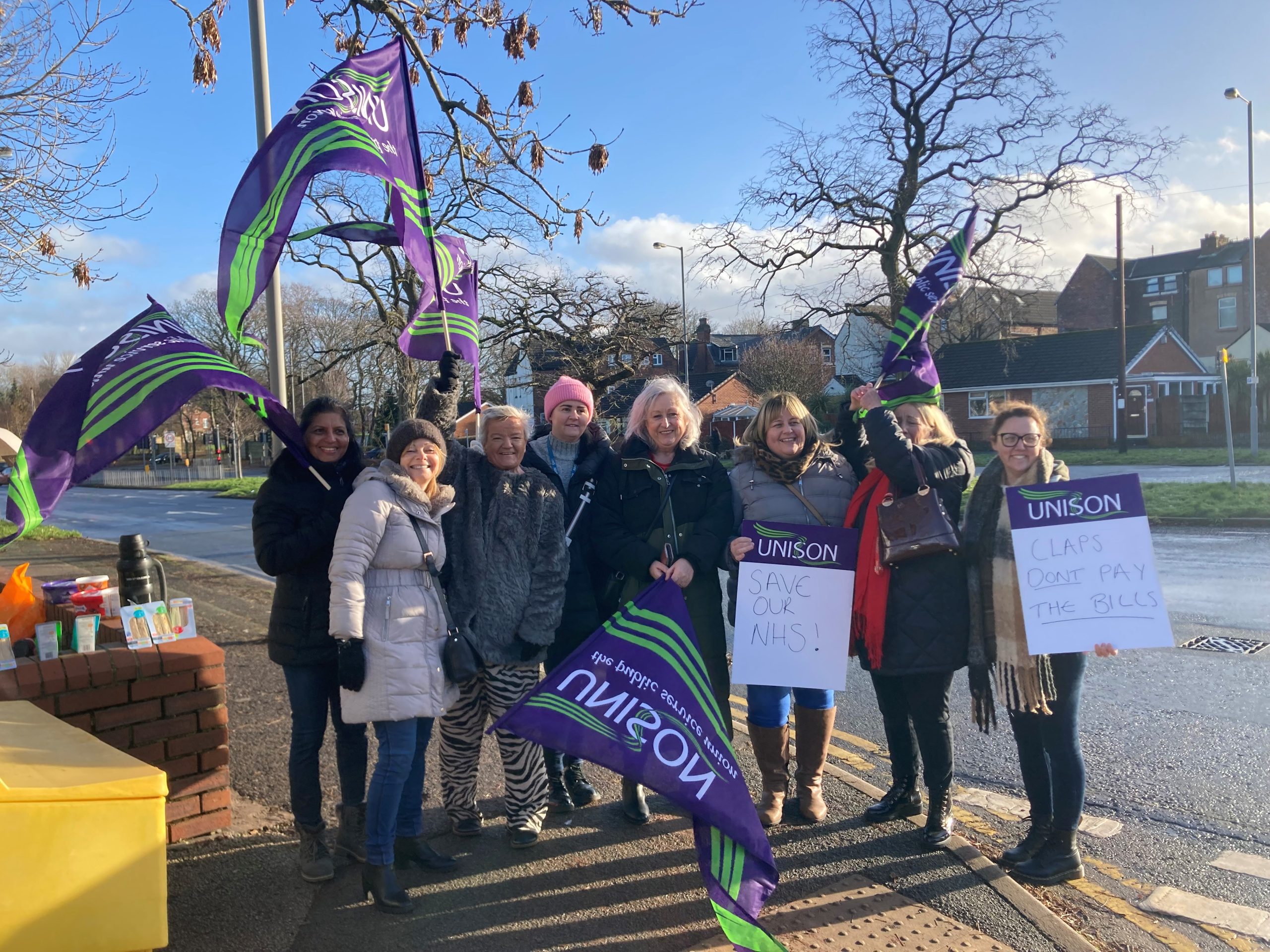 Unison nurses on strike in Liverpool say NHS is unsafe | Nursing Times