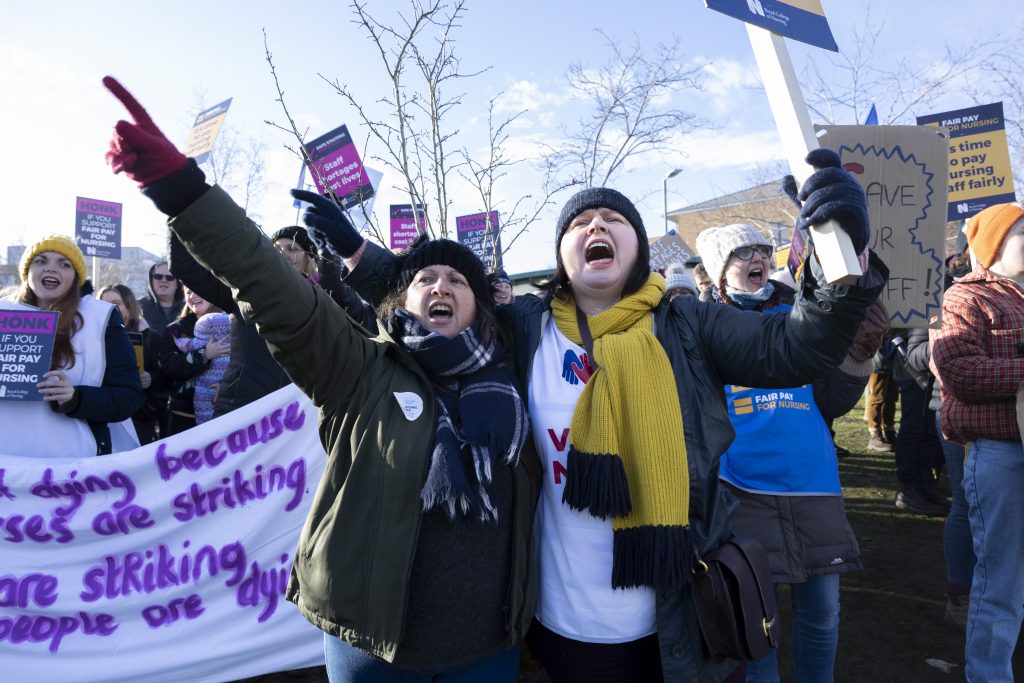 Latest RCN nurse strike begins in England this evening | Nursing Times