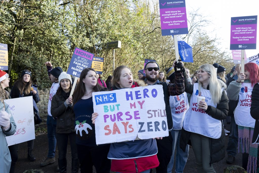RCN ramps up warning over potential strikes in 2024 | Nursing Times