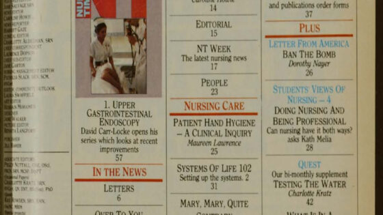 Issue: 22 1983-06-01 | Nursing Times