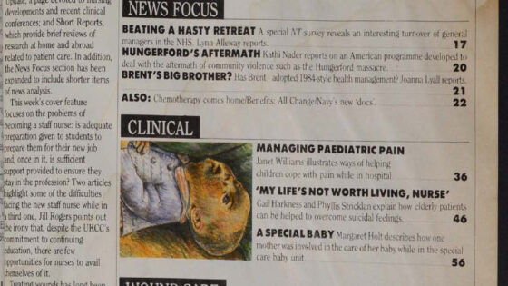 Issue 36 1987 09 09 Nursing Times